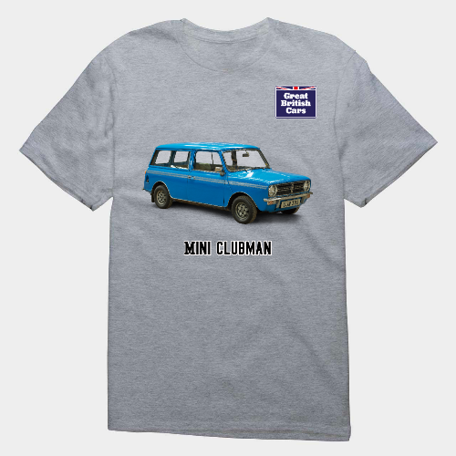 Mini Clubman Unisex Adult T-Shirt - Great British Car Journey