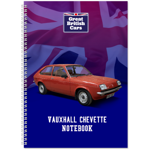Vauxhall Chevette A5 Spiral Bound Notebook - Great British Car Journey