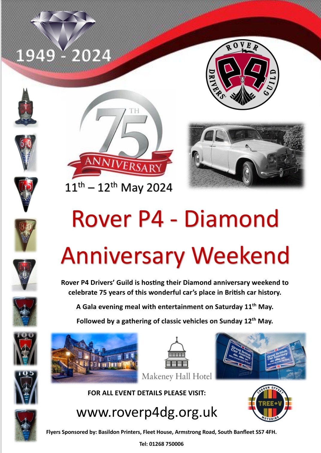 Rover P4 Diamond Anniversary Celebration - Great British Car Journey