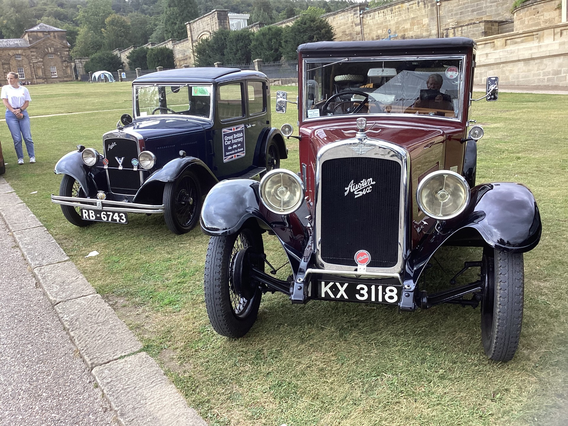 Our Austin 10 & Austin 16 Visit Chatsworth - Great British Car Journey